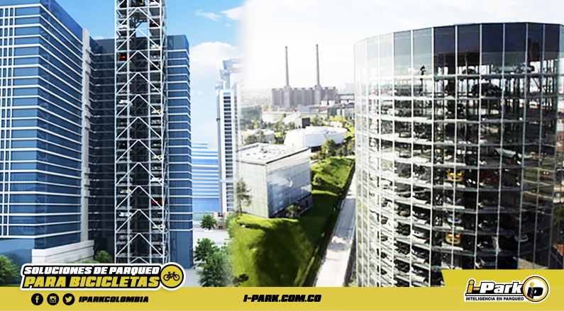 Parqueaderos automáticos unidireccionales para carros i-Park